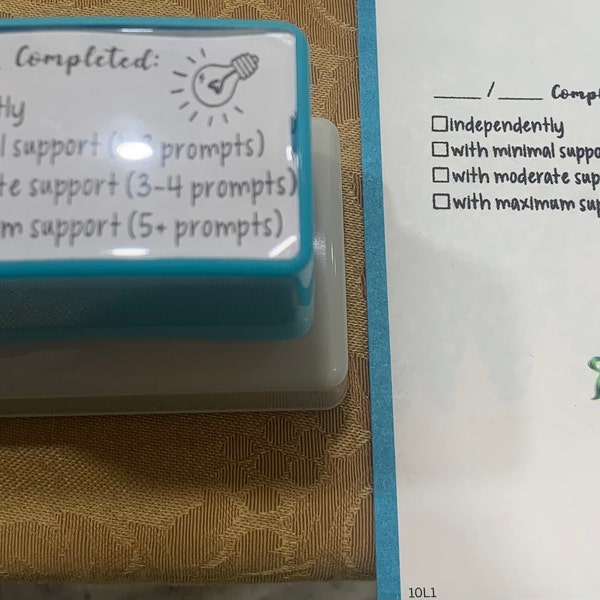All-custom Checklist Stamps,teacher Stamps,personalized Checklist ...
