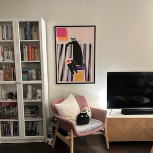 Pyramid of Cats, Piramida Kotów, Original Polish Poster, Plakat, Koty ...