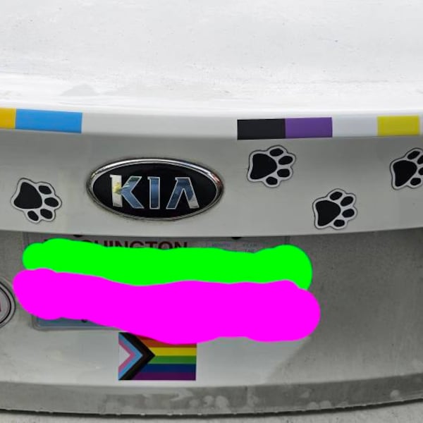 Subtle Pride Sticker | 21 Pride Flag Options | Trans, Nonbinary ...