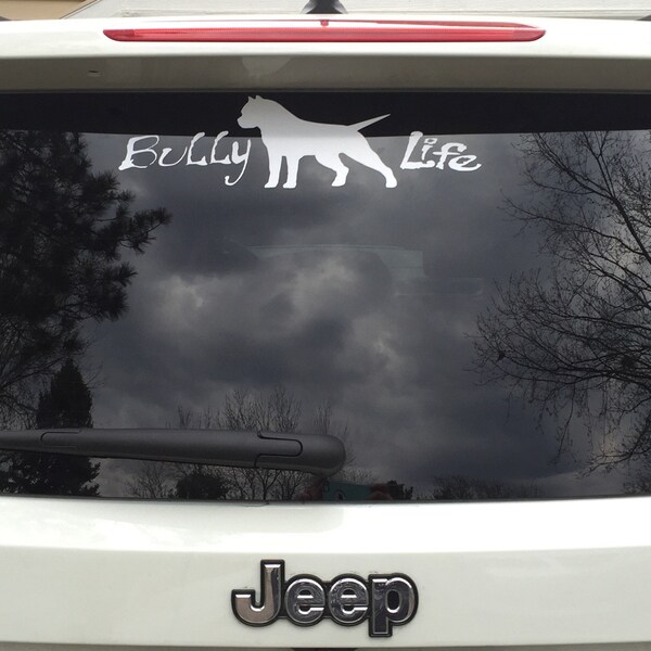 American Bully Life *B176* Sticker Decal Pitbull Pit Bull Abkc Bully ...