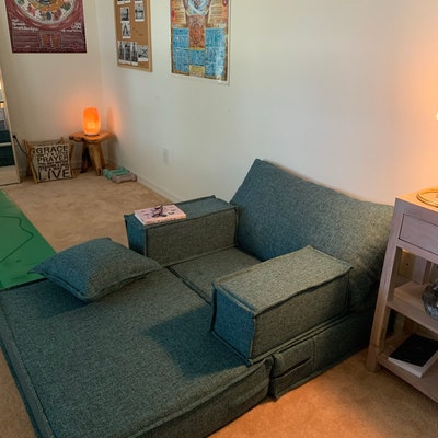 Modular Floor Sofa, Custom Floor Seating, Floor Sectional, Seat Bed for ...