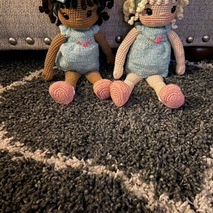 LGBT Doll Girl Crochet Doll With Queer Doll Dress Blonde - Etsy