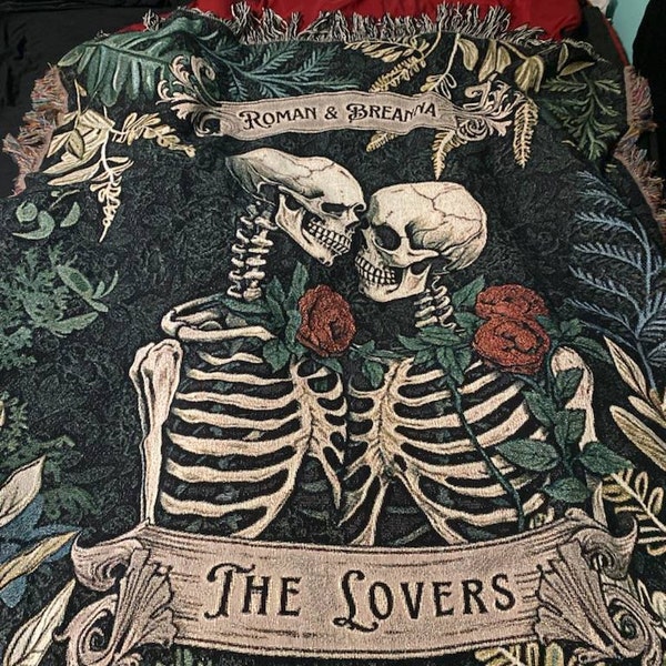 Dark Cottagecore Crow Tapestry Woven Raven Wall Art Blanket Woven Wall ...