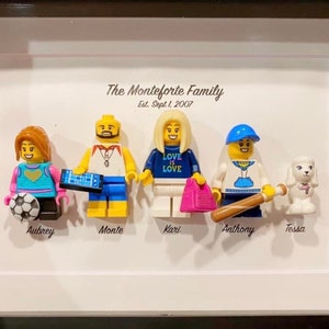 Personalized Mini Me Minifigure Rectangular Large Frame. - Etsy