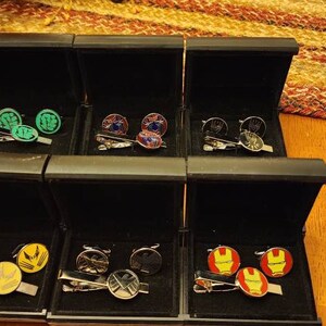 NES Controller Cufflinks, Nintendo Tie Clip, SNES Men's Jewelry, Tie ...