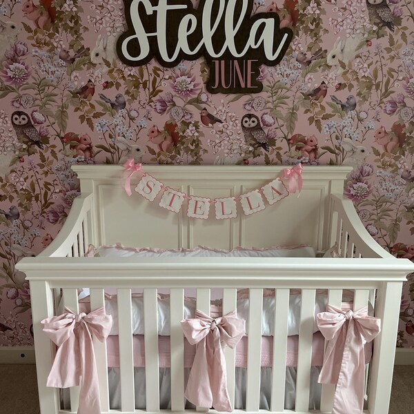 Nursery Decor Set, Heirloom Nursery Sign, Heirloom Nursery Banner Gift ...