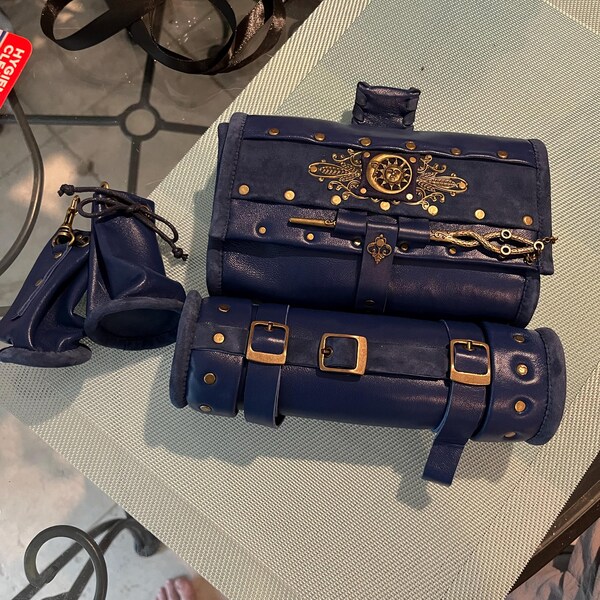 Book Holder, Alchemy Kit, Grimoire, Dragonfly Fantasy Journal, Leather ...