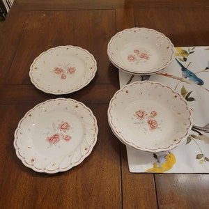 Regency by CMIELOW Made in Poland Blue Flower Pattern Dinner - Etsy