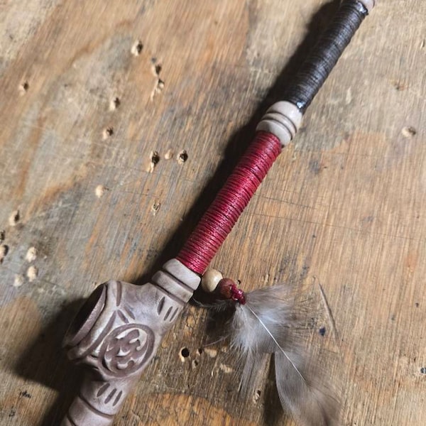 Brahma | Large Ritual Tobacco Pipe for Shamanic Ceremonies | Handmade ...