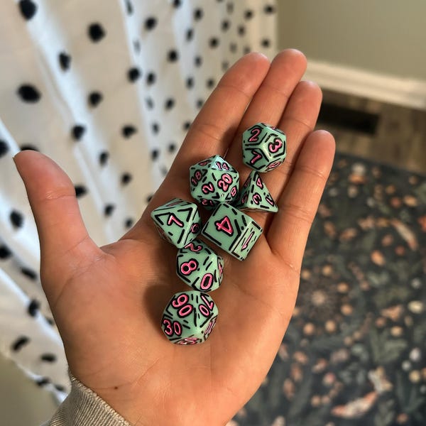 Borderlands Inspired Lilith **extra Dice** Dnd/dungeons and Dragons/rpg ...