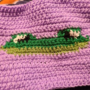 Semicolon Washcloth Crochet Pattern, Single Crochet SC Graph ...