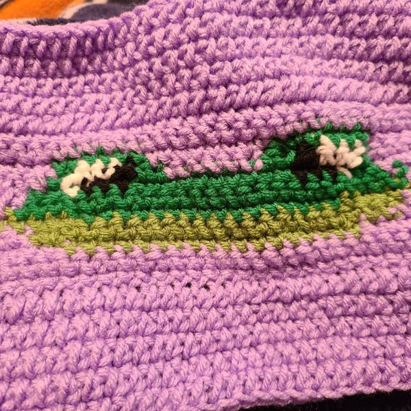 Frog Potholder PDF Crochet Pattern - Graph and Written Instructions ...