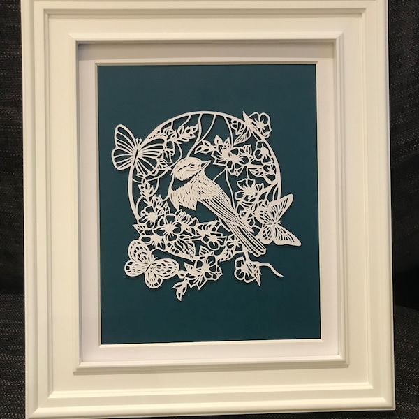 Butterfly #2 - Papercut Template - Handcut / Pdf File / Svg File ...