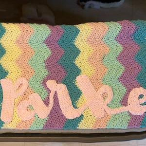 ANGELS & RAINBOWS Font Crochet Alphabet Pattern Crochet - Etsy