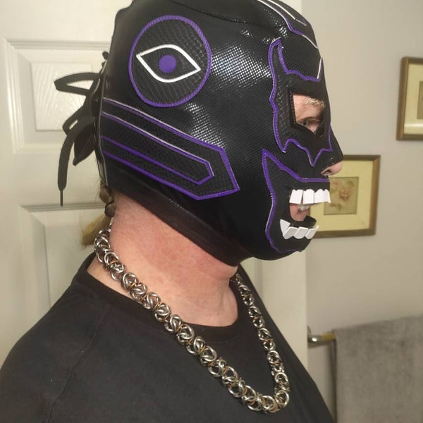 Pentagon Jr Lucha Libre Mask Key Chain Lucha Libre Key Chain - Etsy