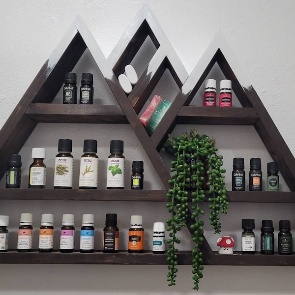 Essential Oil Storage, Essential Oil Shelf, Crystal Shelf, Oil Shelf ...