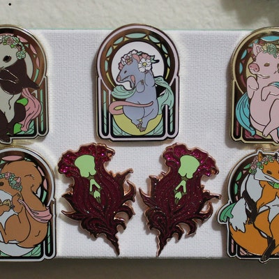 Trash Animal Enamel Pins SETS - Etsy