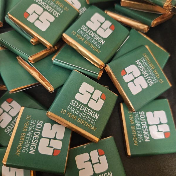 LOGO Personalised Chocolates for Your Business, Work Events and Gifts ...