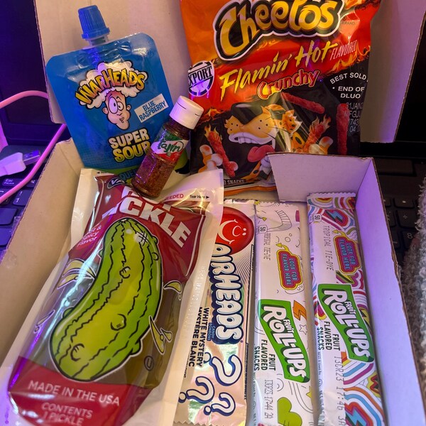 Takis, Chocolate, Sweets Gift Bundle - Etsy UK