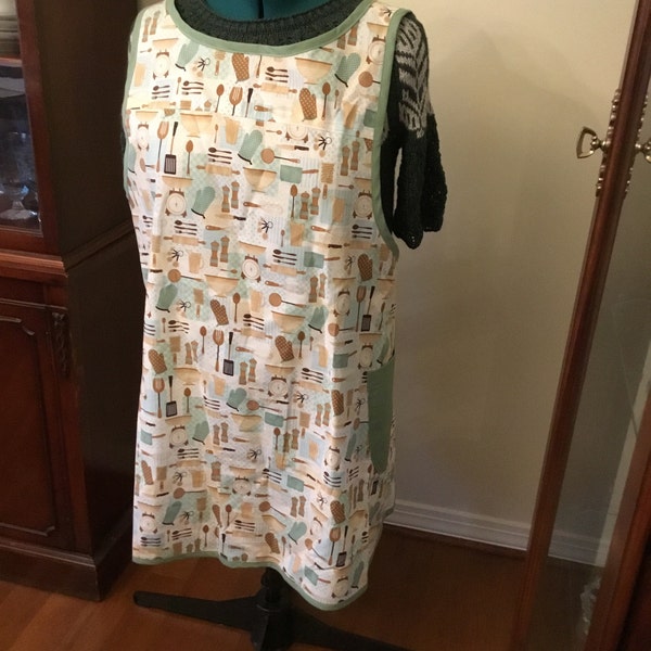 Simplicity 9312 Wrap Apron Dress Sewing Pattern Adult Sizes Xs-xl S8904 ...