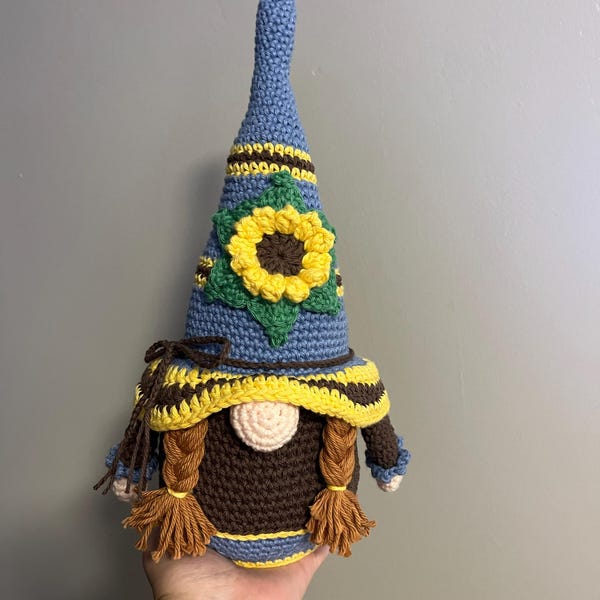 Bundle Crochet Patterns Garden Gnomes Flower Gnomes Summer Gnomes ...