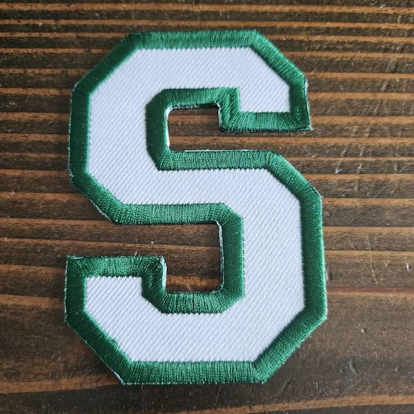 College Alphabet Patch Varsity Letterman Embroidered Iron-on/sew-on ...