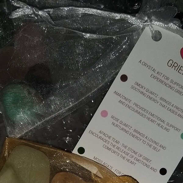 Crystal Kit, Mood Booster, Healing Crystals, Tumbled Stones ...