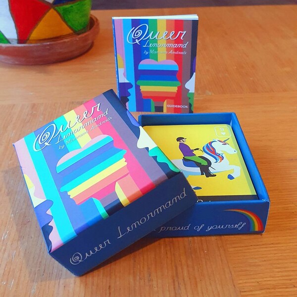 Queer Lenormand Deck, Modern Design, LGBTQIA+, With Diversity of Race ...