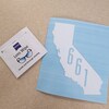California State Decal / CUSTOM Area Code Decal / Los Angeles 213 / San ...
