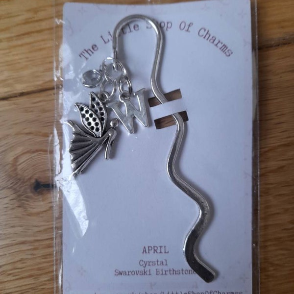 Sign Language Keyring, Crystal Birthstone, Initial Letter, Personalised ...