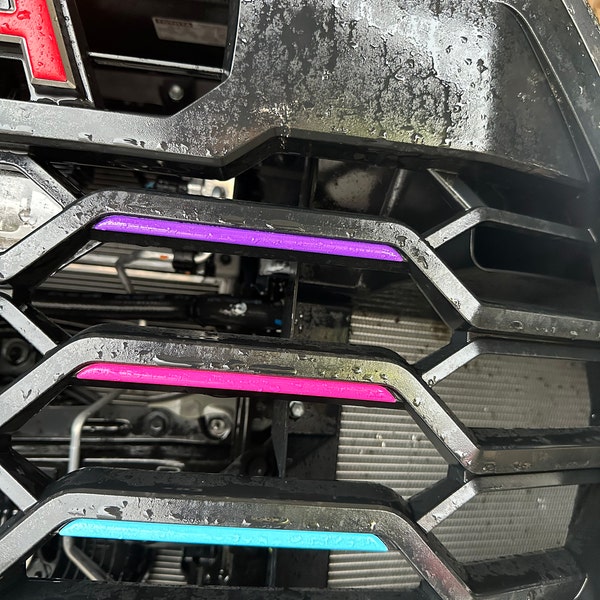 Tufskinz | TRD Grille Tri-color Line Inserts - Fits 2022-2026 Tundra ...