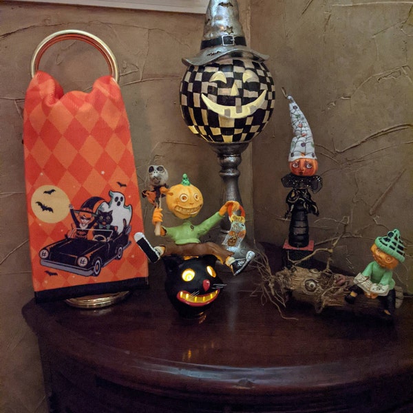 Bobbing Head Pumpkin Candy Container - Etsy