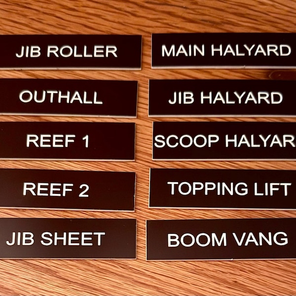Engraved Labels Custom Etched Industrial Sign Plaques Any Shape, Size ...