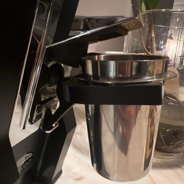 Single Dose Hopper and Bellows for Mazzer Super Jolly / Luigi / Mini ...