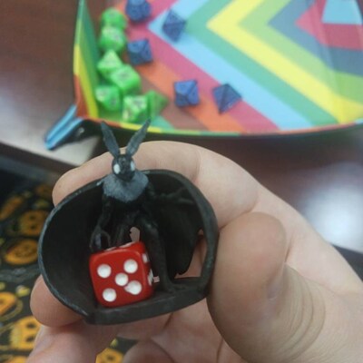 Mothman Cryptid Tabletop RPG Mz4250 3D Printed Miniatures 28mm Scale - Etsy