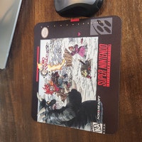 Custom Choose Your Own Favorite SNES Game Art Mouse Pad Super Nintendo ...