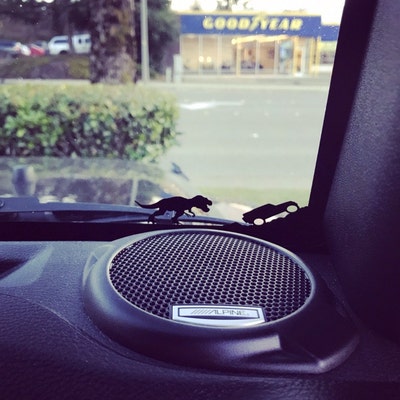 T-rex Sticker, Car Window Sticker, Tyrannosaurus Rex Sticker, Dinosaur ...