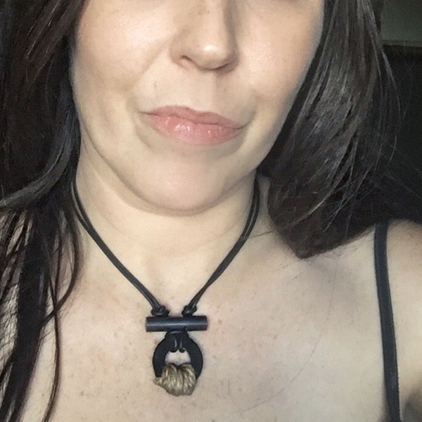 Firelight Leather Fire-starter Necklace - Etsy