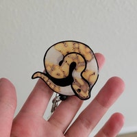 Banana Ball Python Magnet : Gift for Snake Lover Vet Tech - Etsy