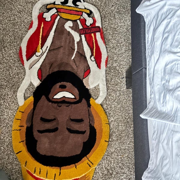 Custom Rug Kaws Rug Custom Tufted Rug Personalized Design Handmade Rug ...