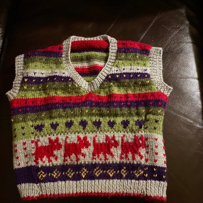 Easy Garter Stitch Woman's Chunky Edge to Edge Jacket Cardigan Pockets ...