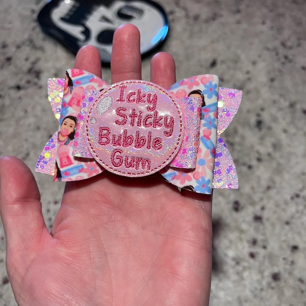 Bubble Gum Bows, Pink Bubble Gum Bows, Bubble Gum Song, Pigtail Bows ...