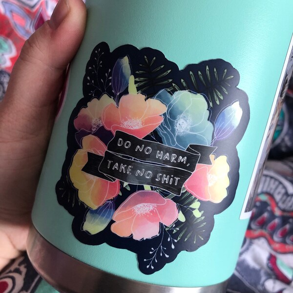 Do No Harm Sticker - Etsy