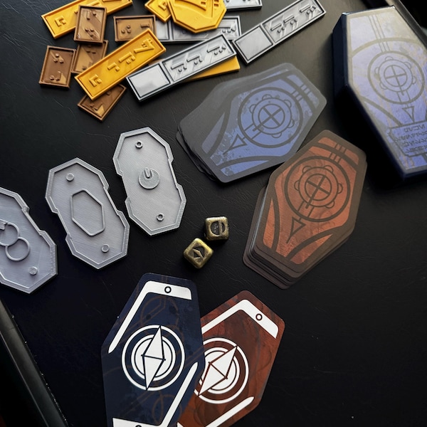 Kessel Sabacc Set With Deck, Dice, and Starter Shift Tokens | Star Wars ...