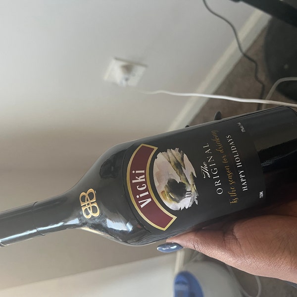 Personalized Bailey’s Labels, Custom Bailey's Liquor Label, Bailey Gift ...