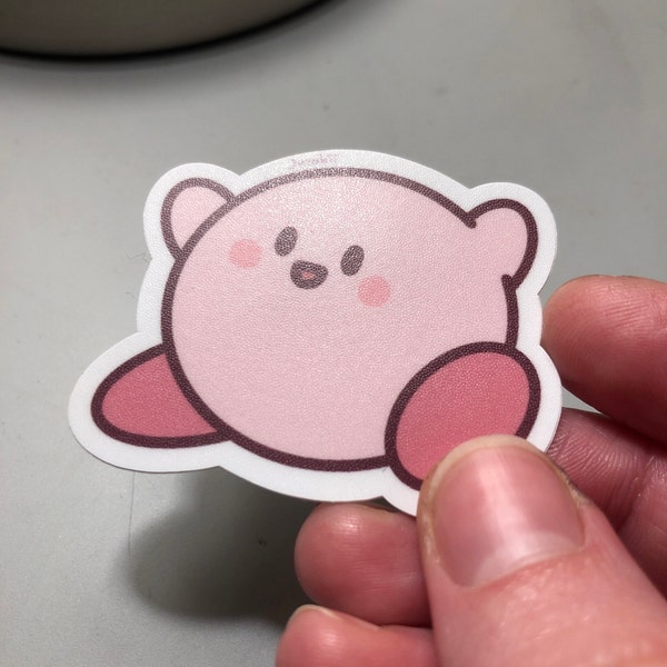 Kirby Vinyl Stickers - Etsy