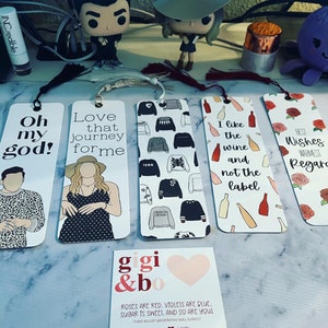 Y2K Hearts Bookmark Collection Individual or Set Handmade | Etsy