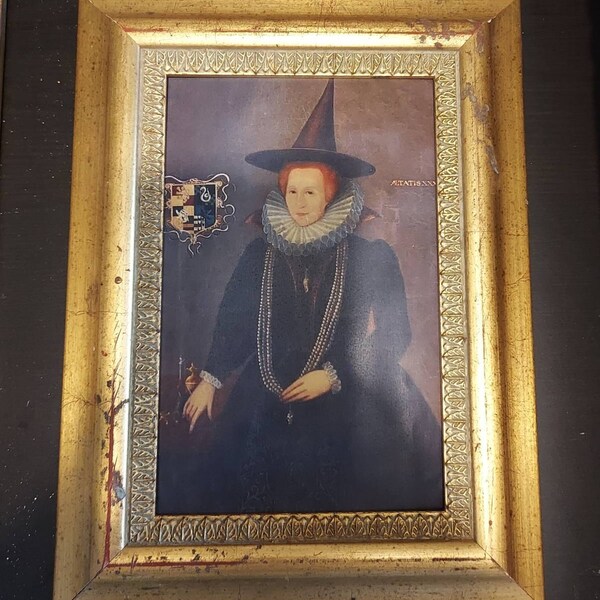 Wizards and Witches Portaits W/gold Frame Prints, Magical , Gallery ...