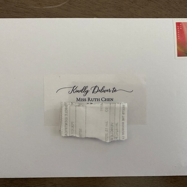 Guest Address Labels - Wedding Address Labels - Clear Address Labels ...