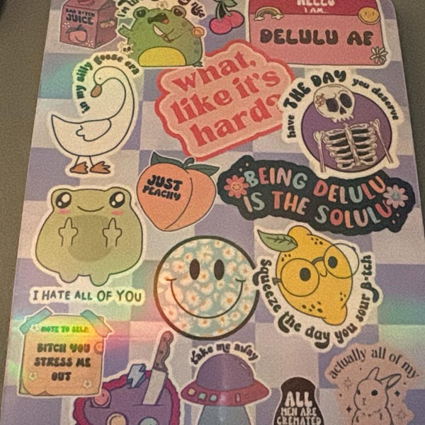 Sticker Bomb Ereader Tablet Insert for Kindle Kobo iPad Boox Fire ...